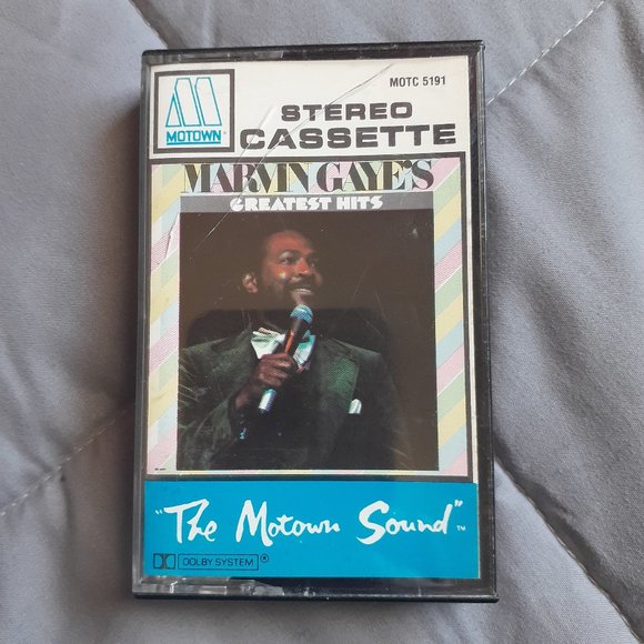 Media Marvin Gayes Greatest Hits The Motown Sound Music Cassette Tape